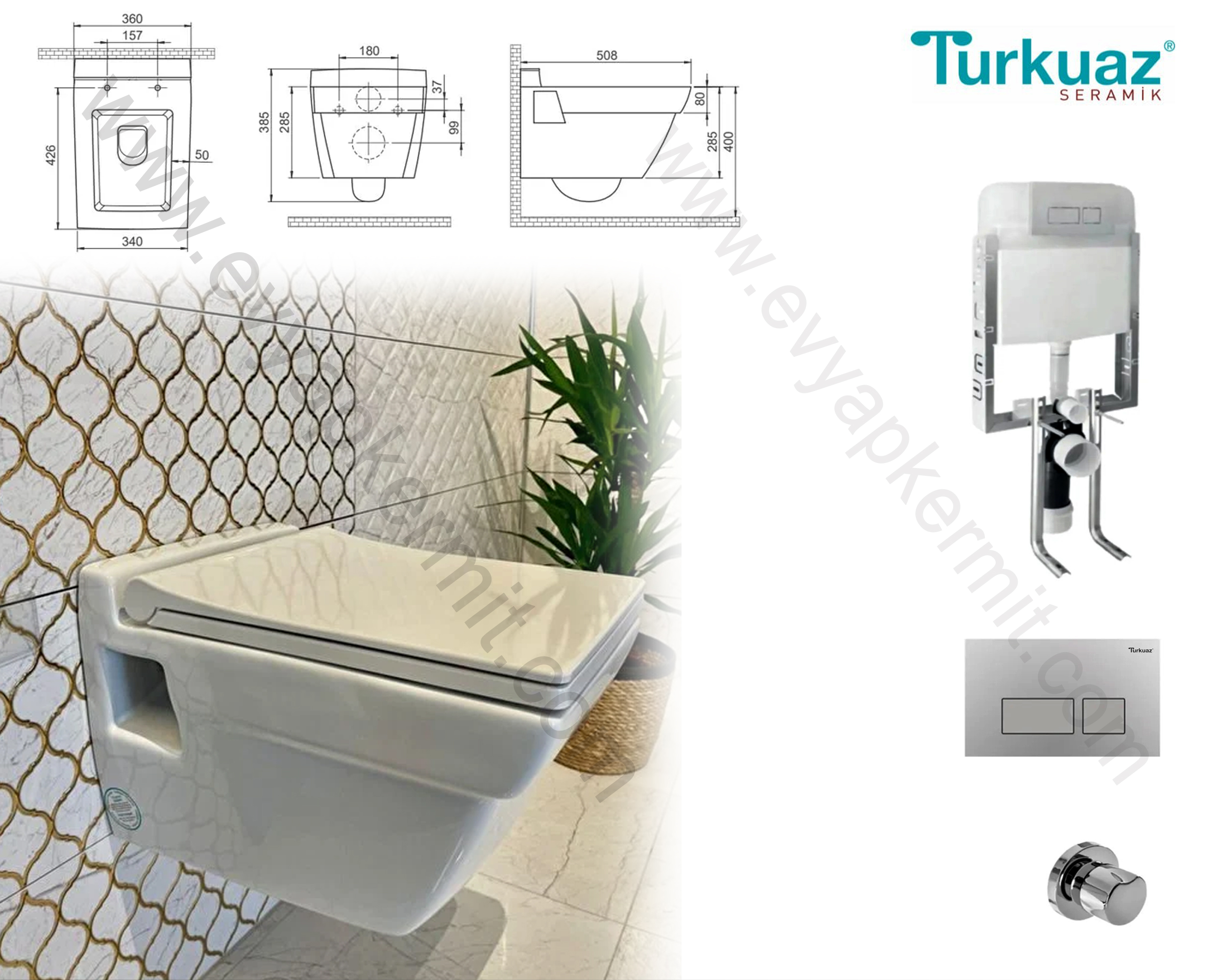 Turkuaz Vitrifiye – Evyap Yapı